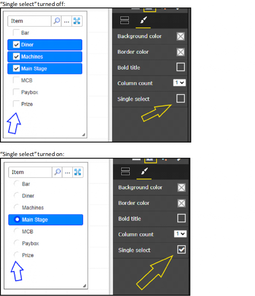 New ‘Radio Button’ option on a Slicer Visual – EnhancedBI
